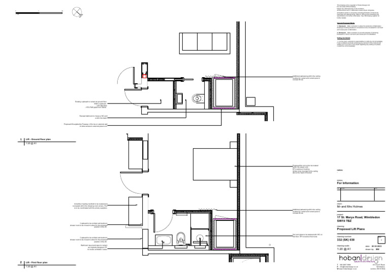 332 (SK) 030 Proposed Lift Plans | PDF
