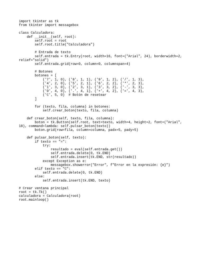 Calculadora Avanzada Pdf