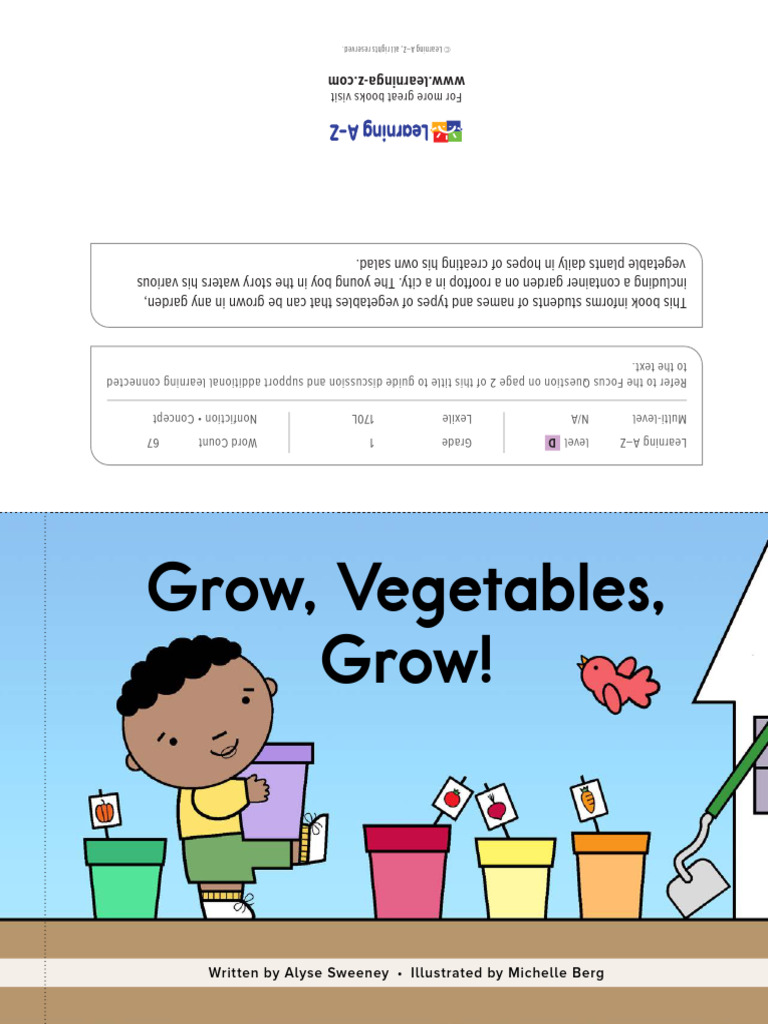 Grow, vegetables, grow! | PDF