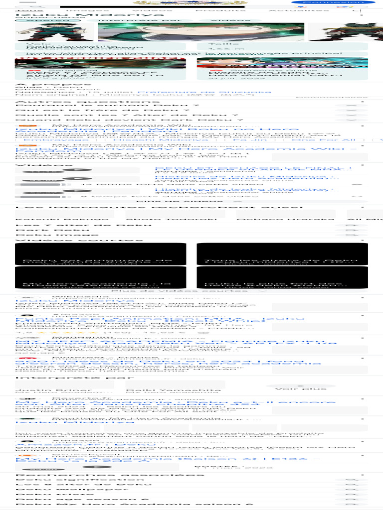 Deku - Recherche Google | PDF