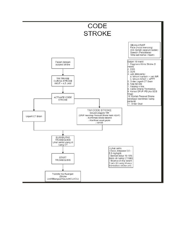 Algoritme Code Stroke | PDF