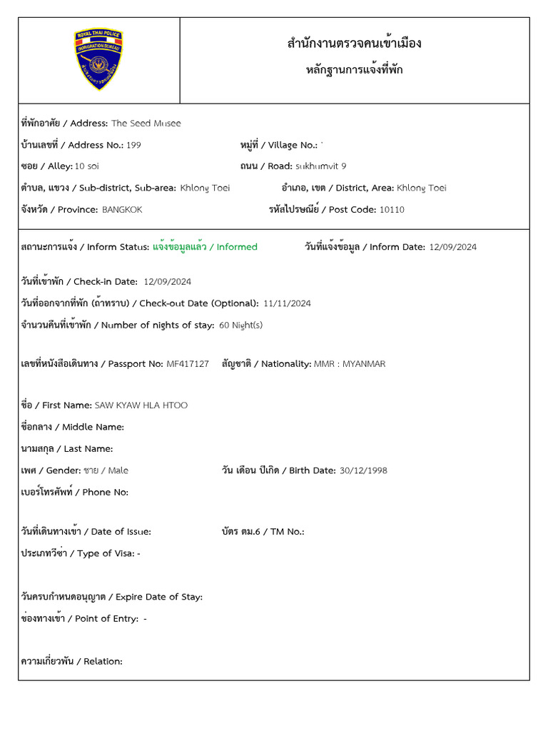 Saw Kyaw Hla Htoo | PDF