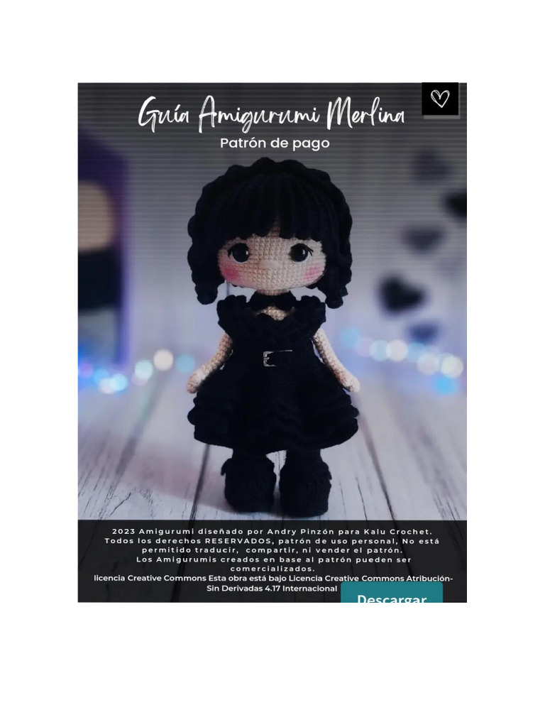 Amigurumi Merlina | PDF