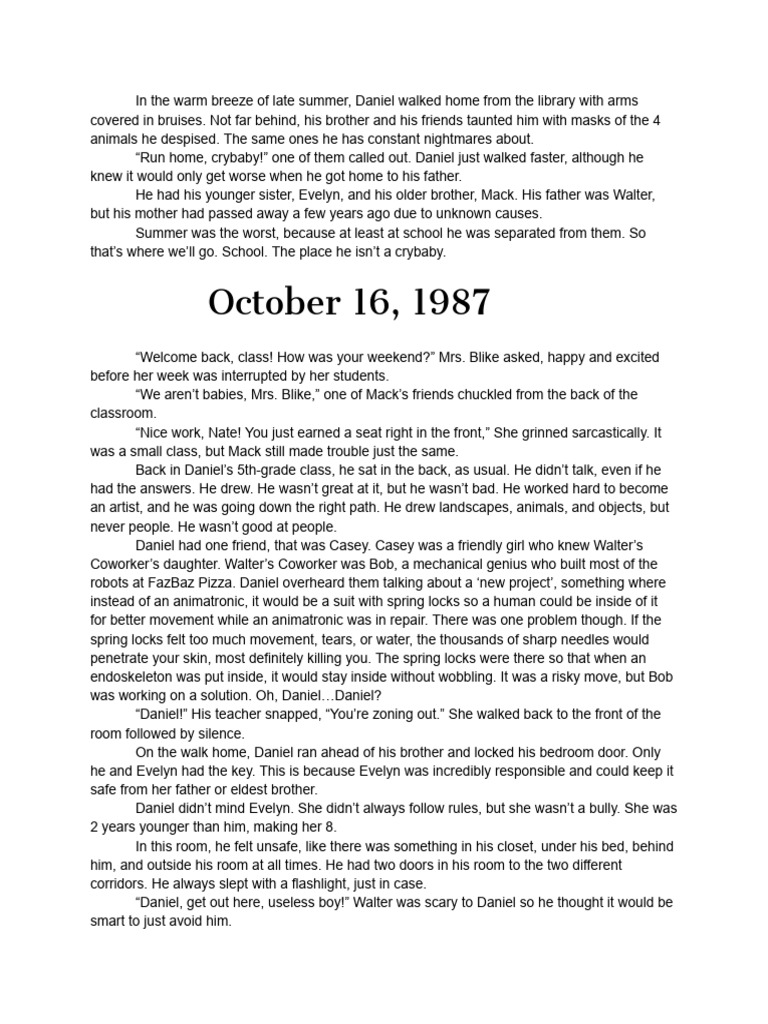 The Bite of '87 | PDF