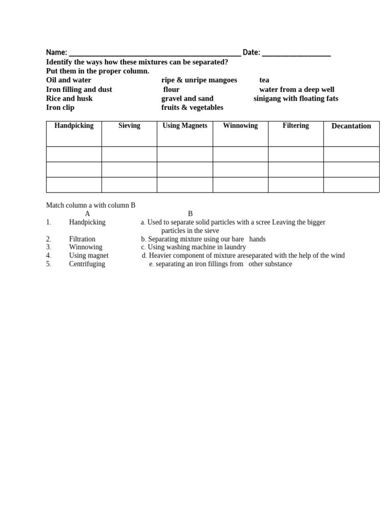 Worksheet Performance Sieving | PDF