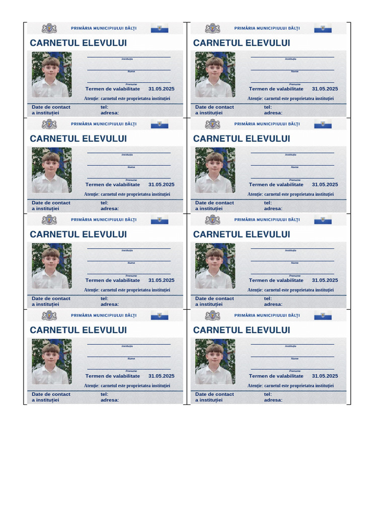 Carnet Elev | PDF