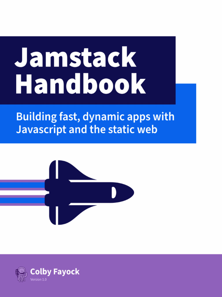 Jamstack Handbook 1.0 | PDF