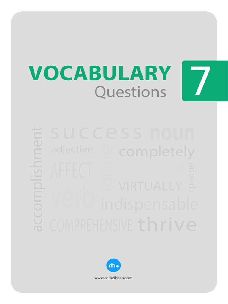 Kelime Sorulari 7 | PDF