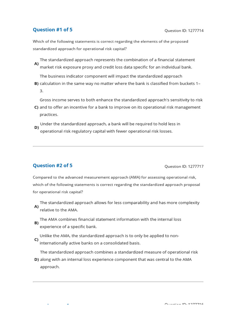 Reading 58 Basel III Finalizing Post-Crisis Reforms | PDF