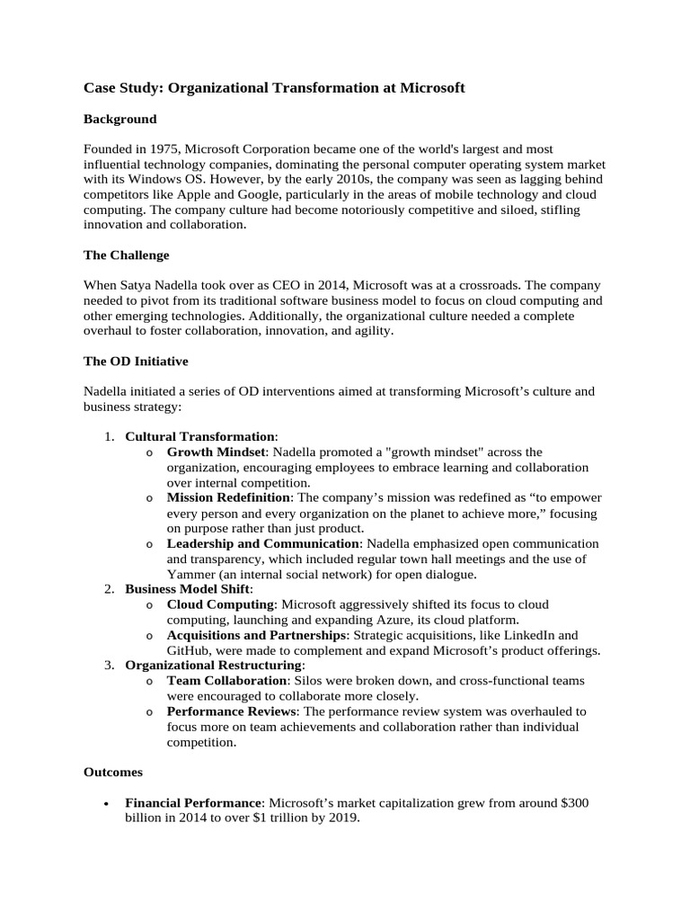 Case Study Od 23 Aug Pdf