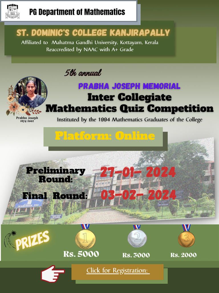 Intercollegiate Maths Quiz | PDF