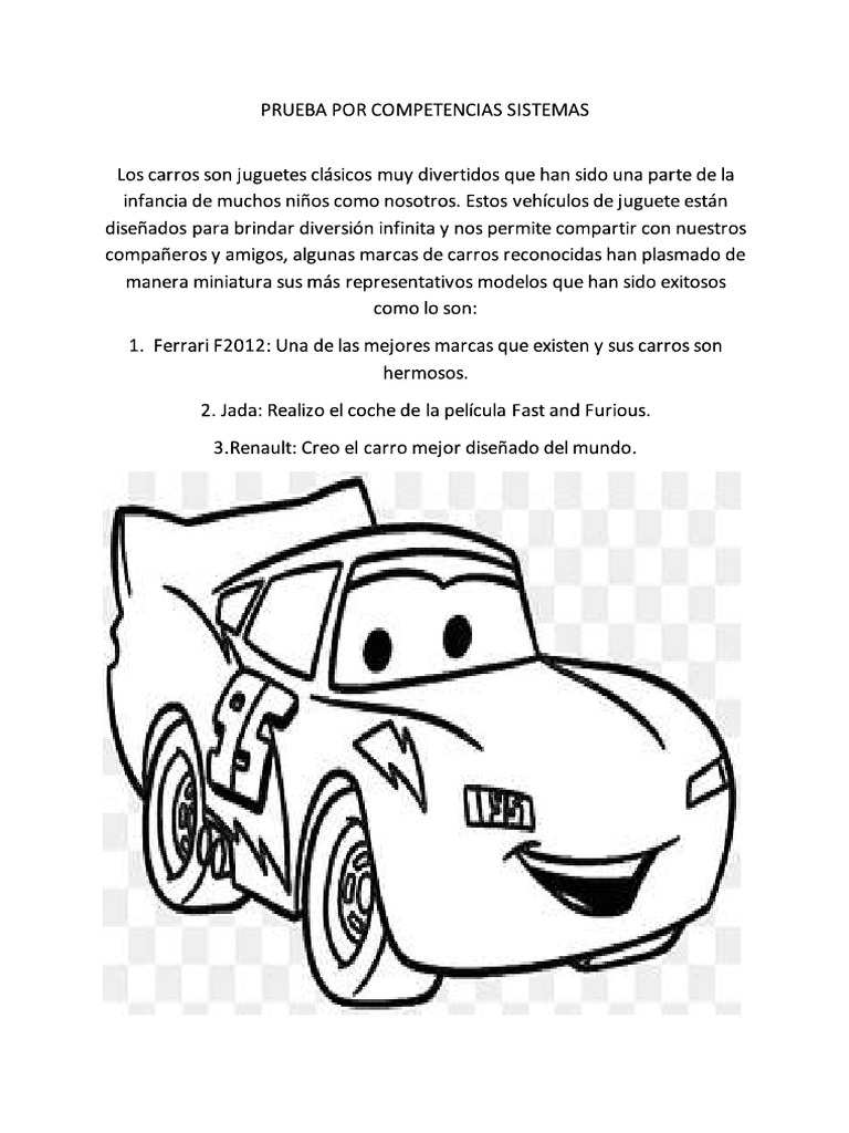 Texto sobre los autos | PDF