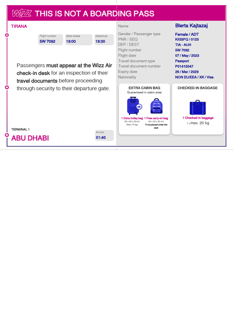 BoardingCard 301571200 TIA AUH | PDF