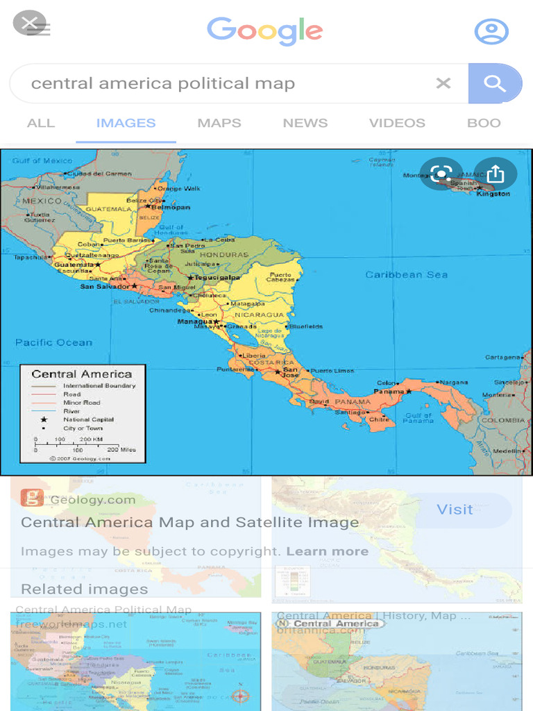 Central America Political Map - Google Search | PDF | Politics