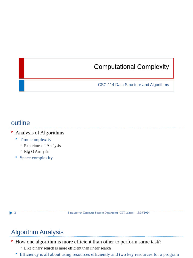 4-Algorithm Analysis | PDF | Time Complexity | Computational Complexity Theory