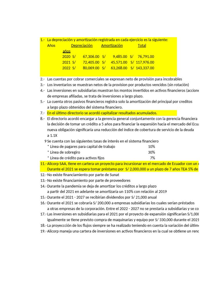 Caso Alicorp SAA | PDF