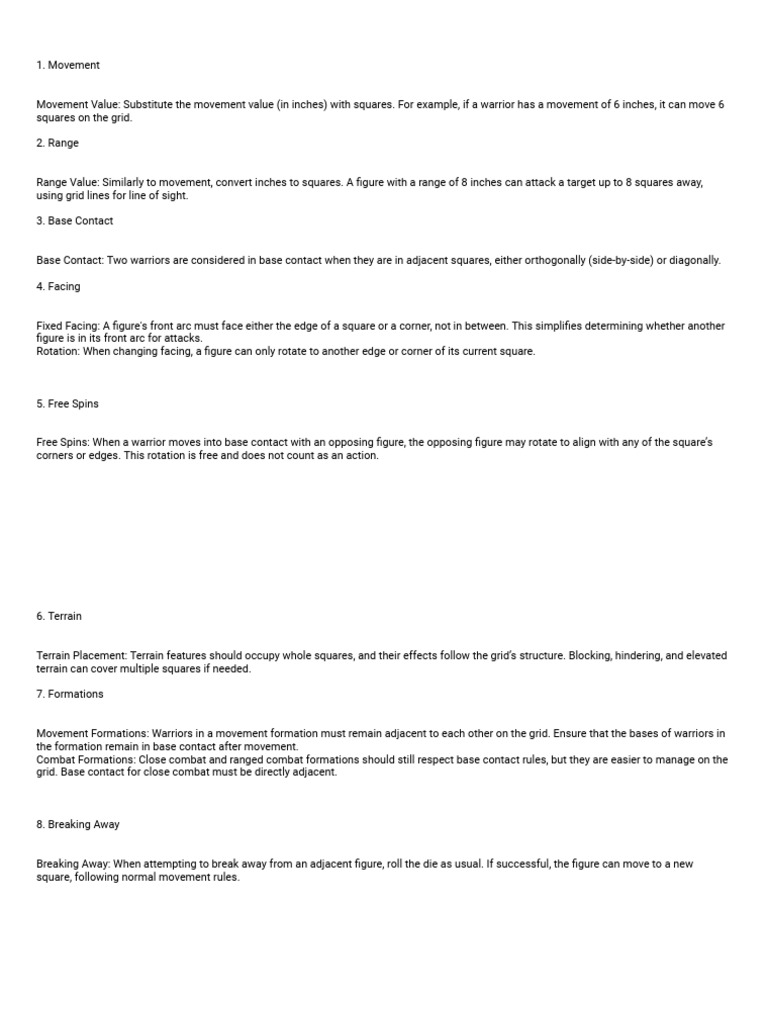 Playing On A 20x20 Grid | PDF