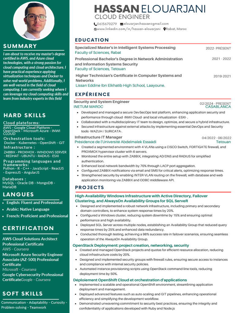 CV Cloud | PDF