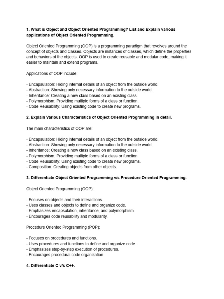 36 Anshuman C++ | PDF | Object Oriented Programming | Object (Computer Science)