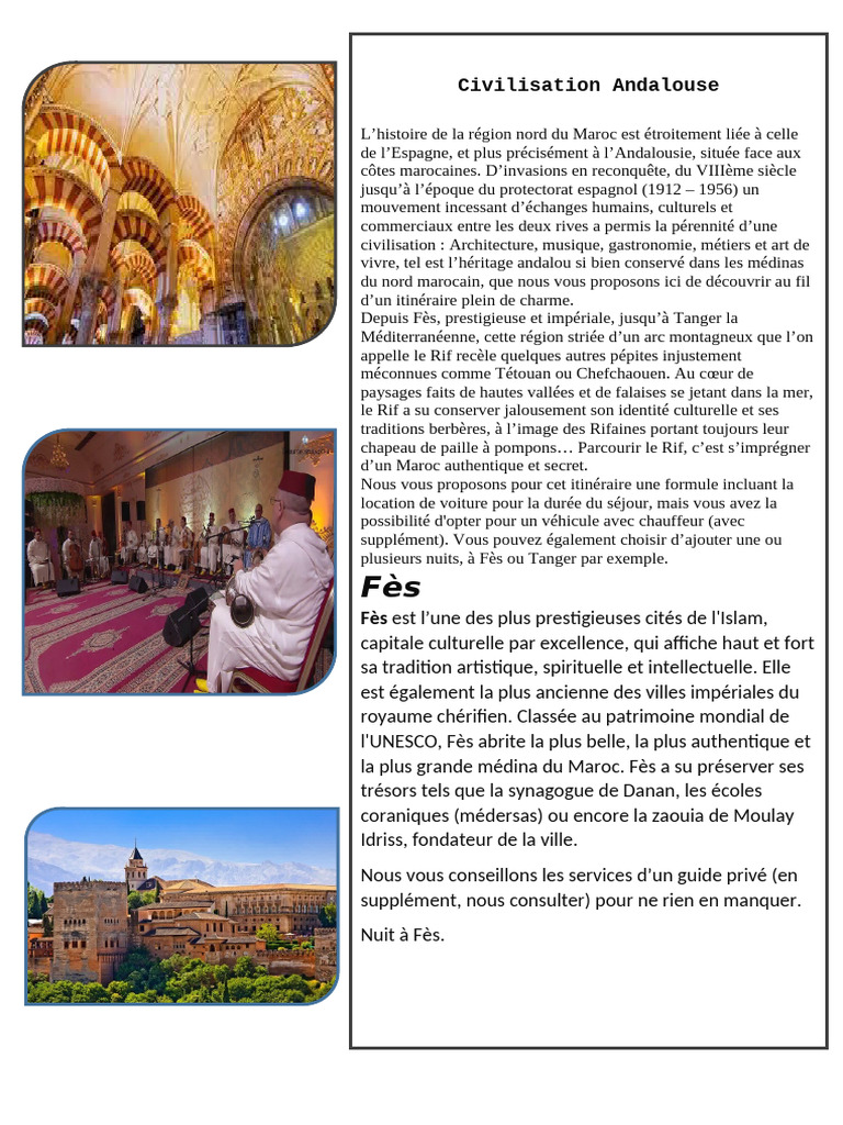 Civilisation Andalouse | PDF