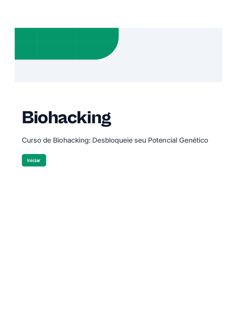 Biohacking | PDF