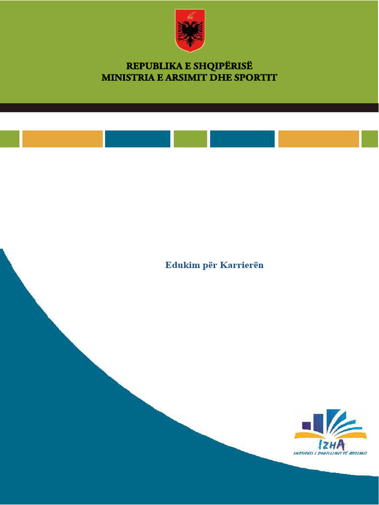 Edukimi Per Karrieren Modul Me Zgjedhje Janar 2016 | PDF