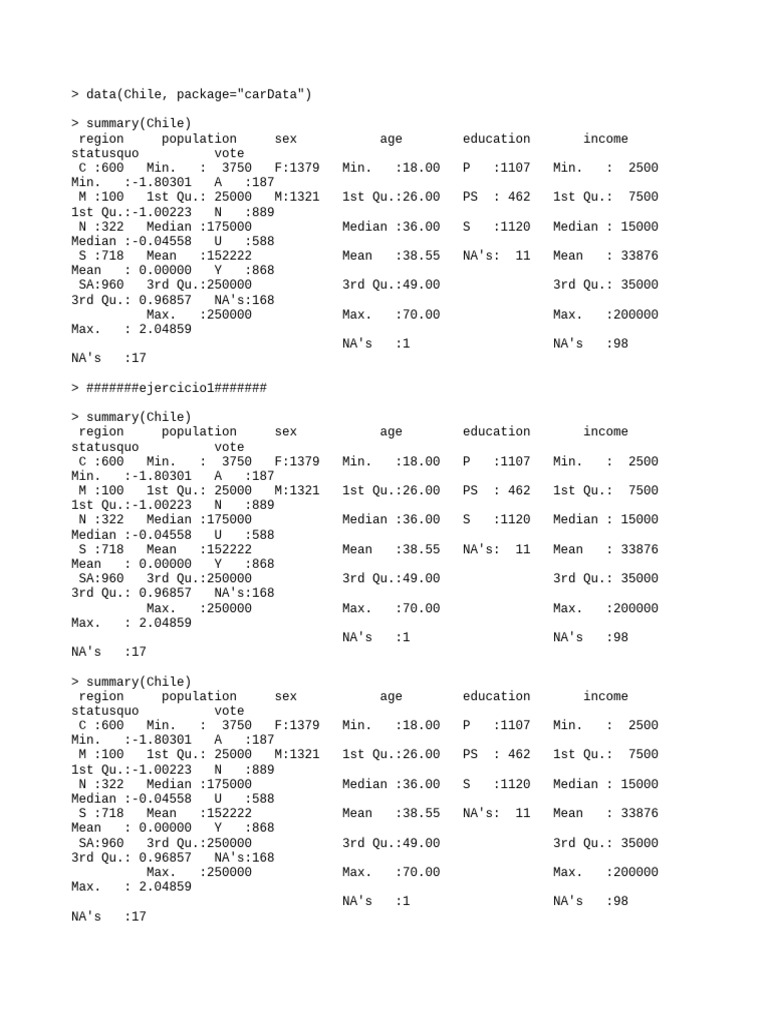 RCommander | PDF