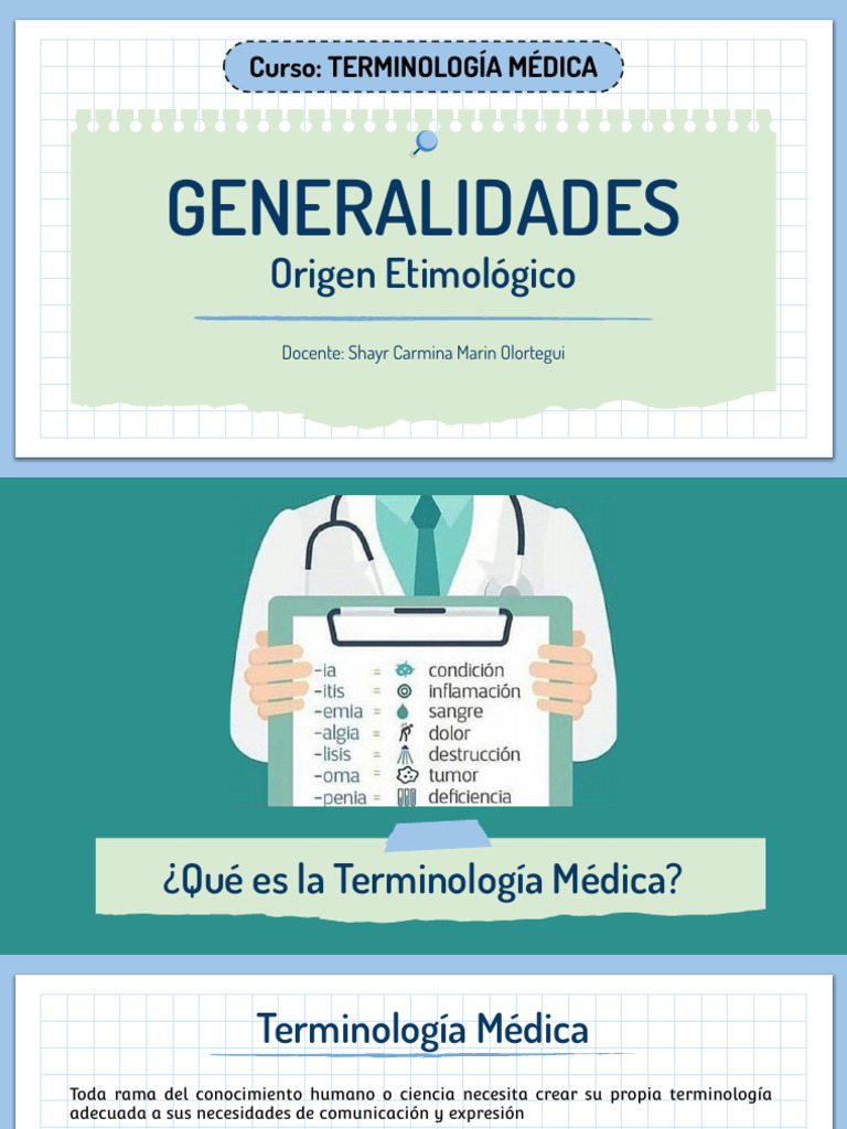 Introdução à Terminologia Médica | PDF