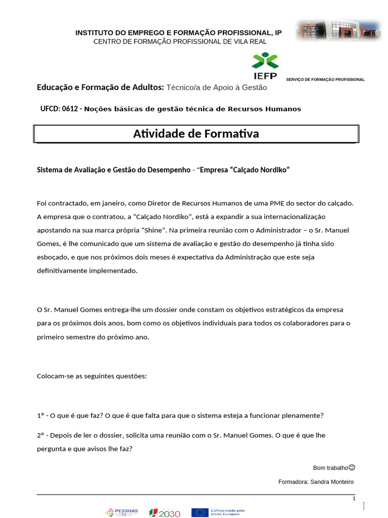 Atividade Formativa - 3 - NBG | PDF