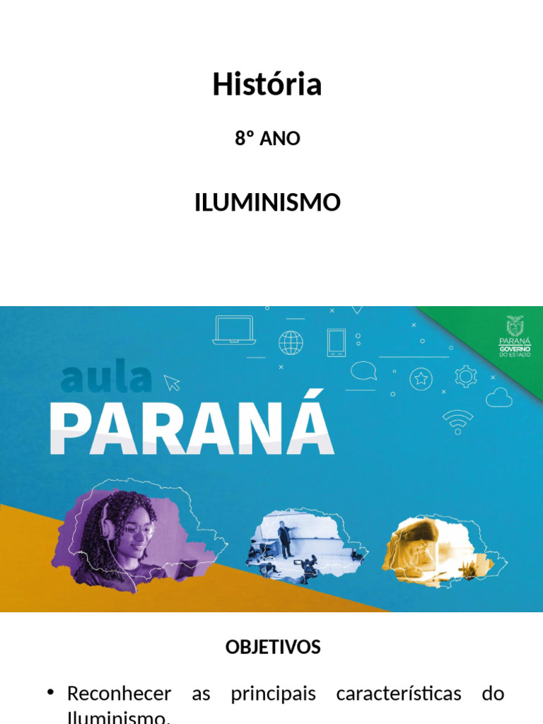 8ano 1,2,3 Slides Iluminismo | PDF