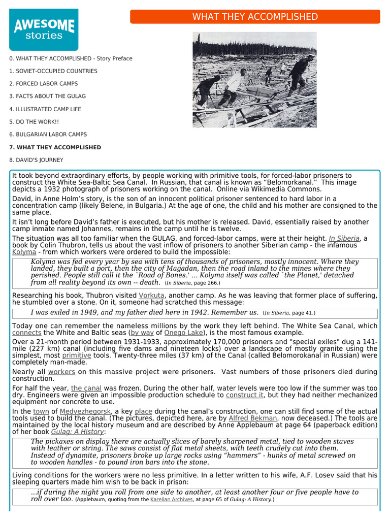 i Am David - What They Accomplished | PDF