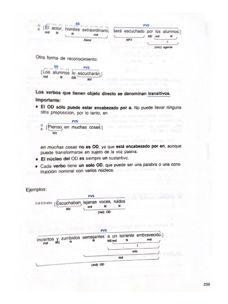 SINTAXIS 3. Modficadores Del Verbo. Continuación. 1 | PDF