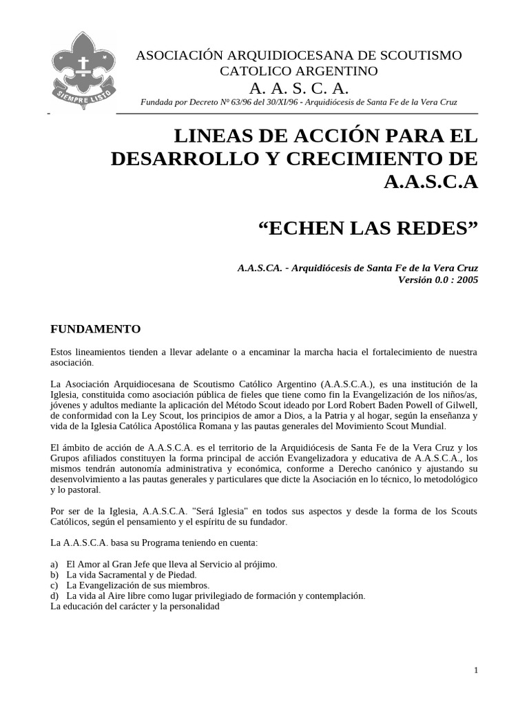 Aasca - Echen Las Redes | PDF