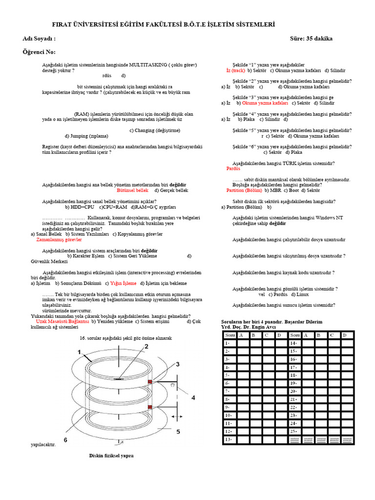 Birlesitirilmis Cikmis Soru | PDF