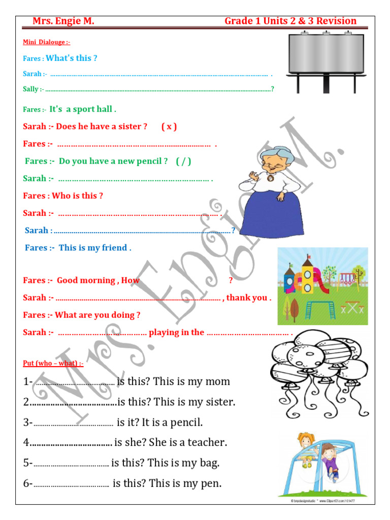Grade One December Revision | PDF | Morphology | Teaching Methods ...