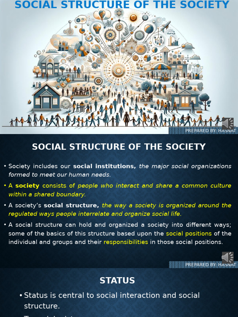 Social Structure of The Society | PDF