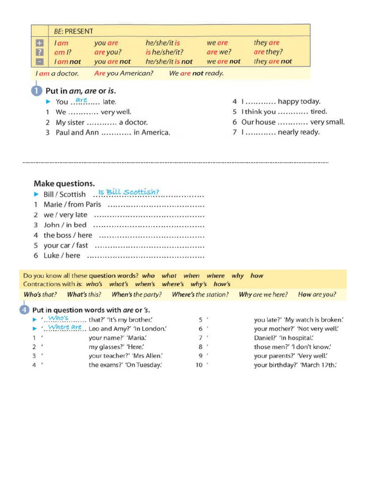 Basic Grammar | PDF