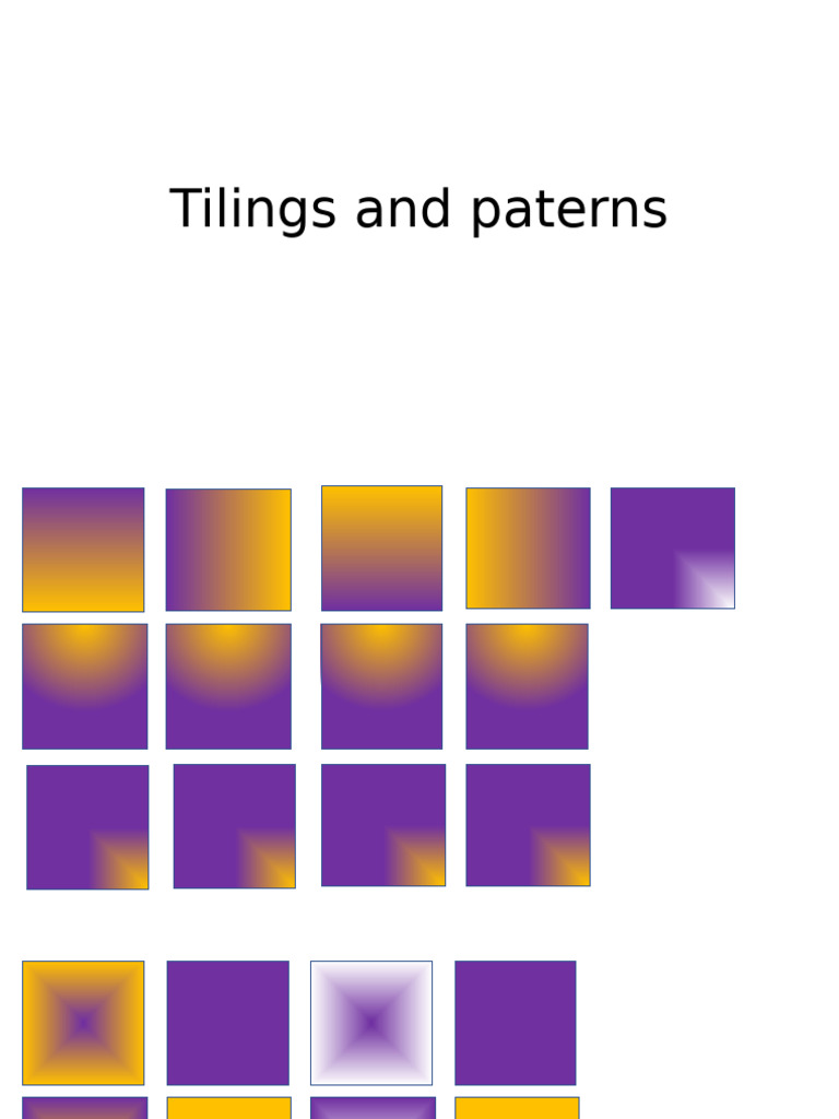 Tiling and Paterns | PDF