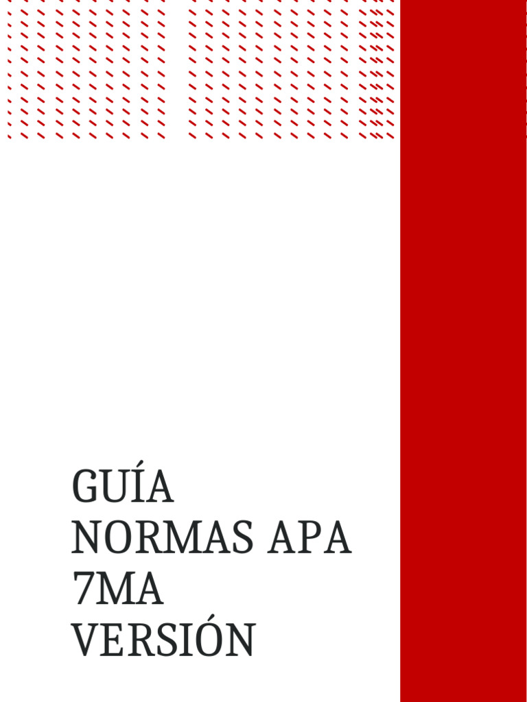Guía APA 7ma | PDF
