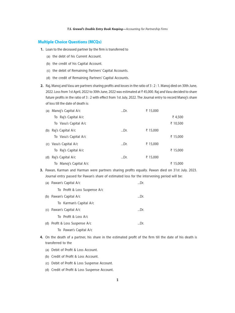 Chapter-6 (Additional MCQs and Assertion-Reason Based MCQS) | PDF