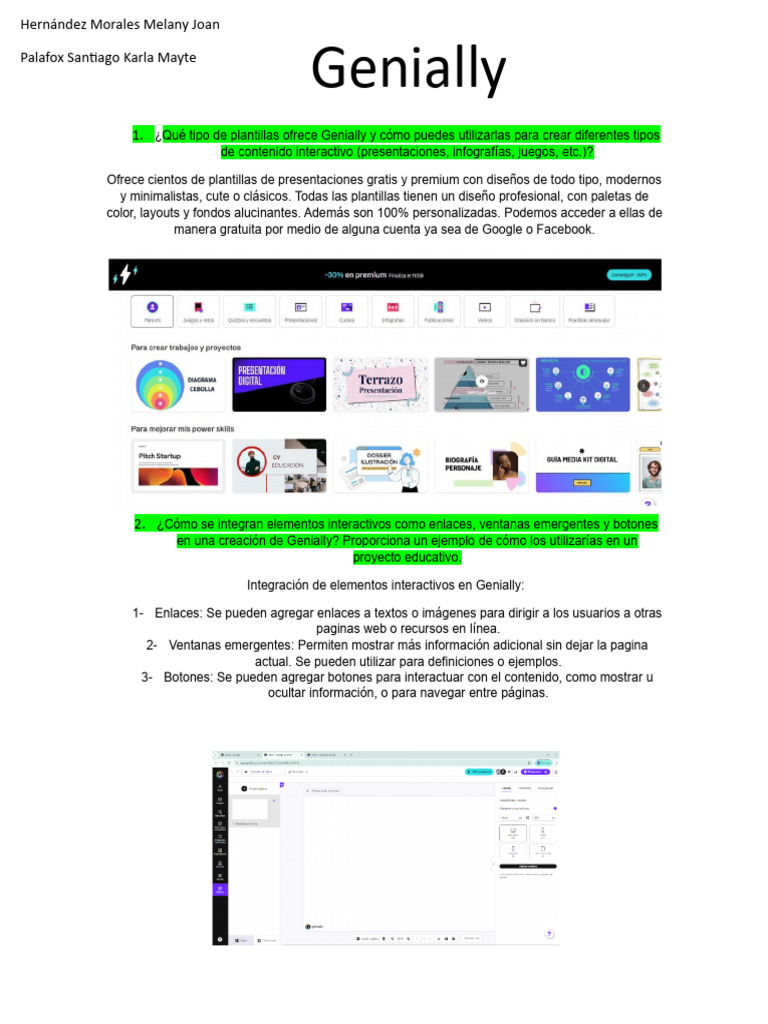 Genially Karla Melany | PDF | Art | Computers