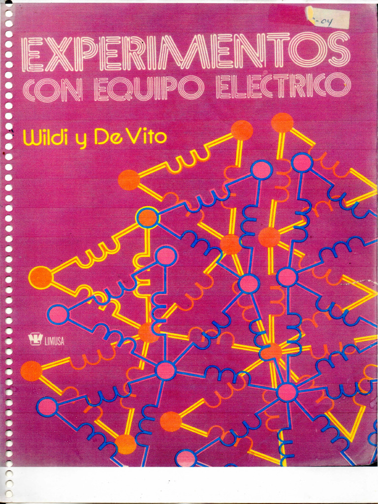 Experimentos Con Equipo Electrico Wildi y de Vito | PDF