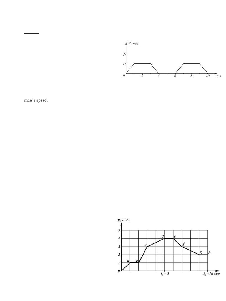 Topic 1 Kinematics | PDF