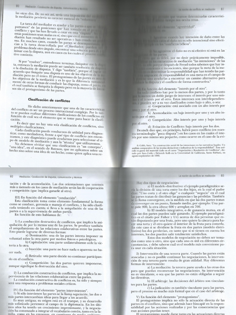 Marines Suarez Clasificacion de Conflictos | PDF