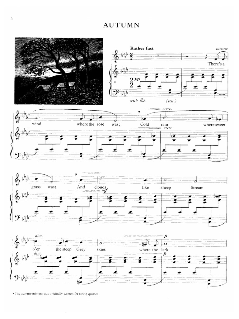 Britten Autumn | PDF