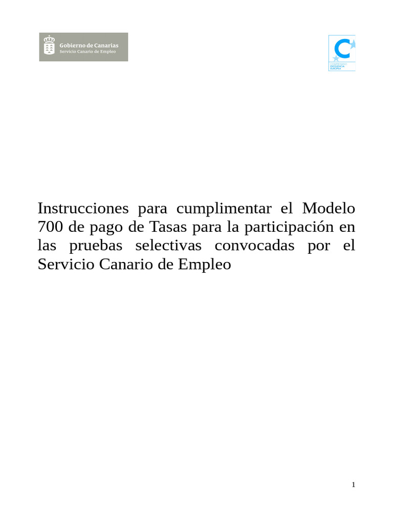 Instrucciones Modelo 700 | PDF