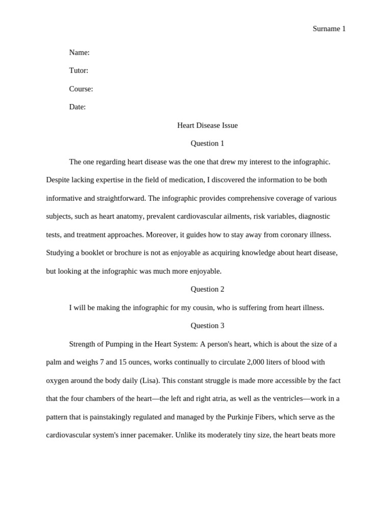 Heart Disease Issue | PDF