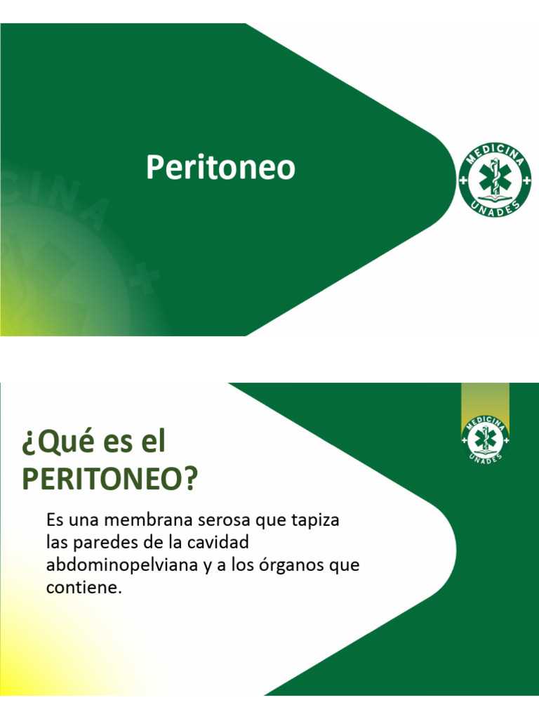 III. Peritoneo | PDF