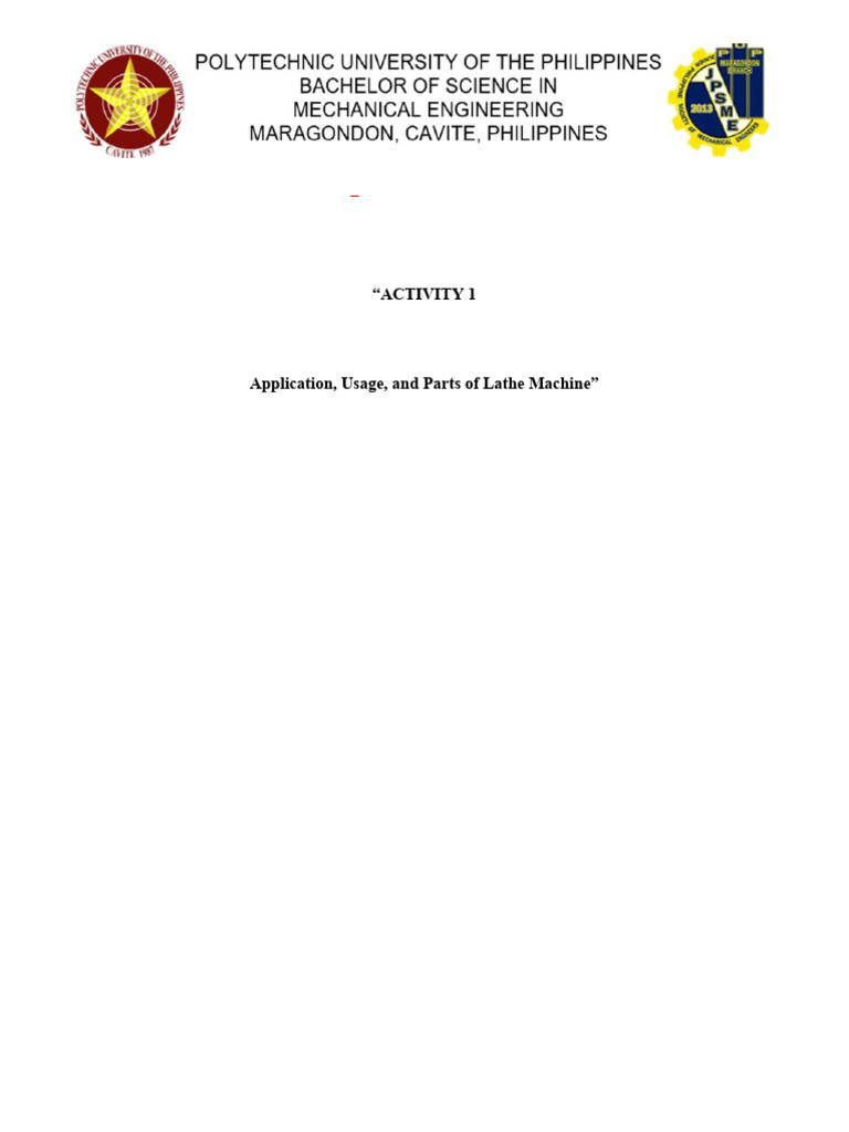 Group 2 - Machine Shop Practice | PDF