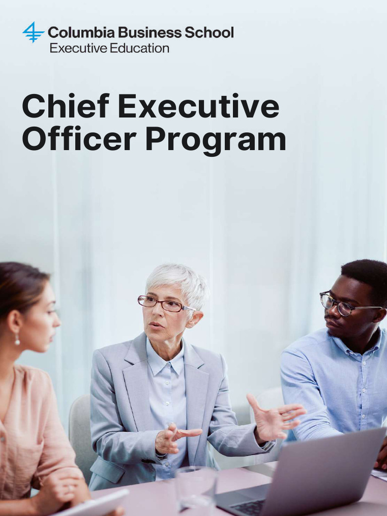 Brochure - Chief Executive Officer Program | PDF